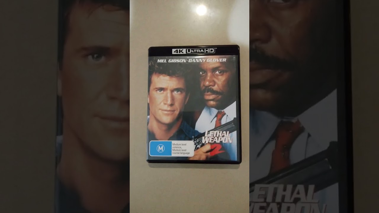 LETHAL WEAPON 2 BLU RAY 4K 30 celebrate years of it😲😲😲👌👌👌