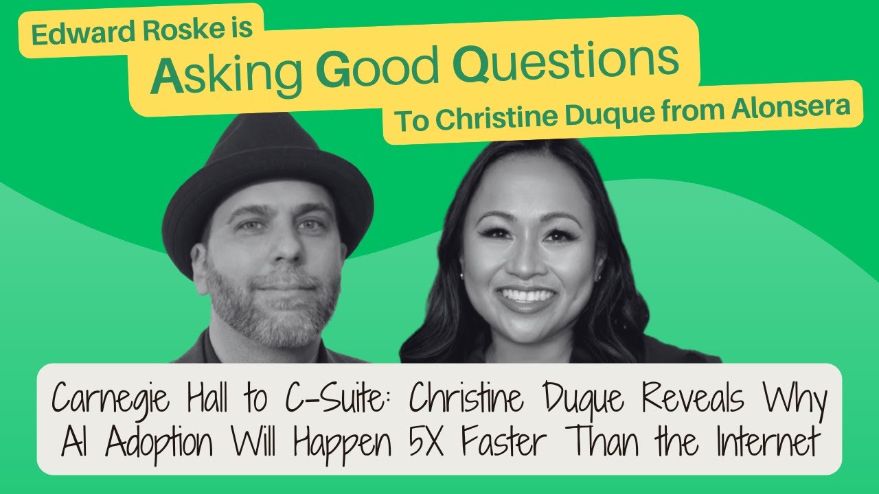 Carnegie Hall to C-Suite: Christine Duque on why AI Adoption Will Happen 5X Faster Than the Internet