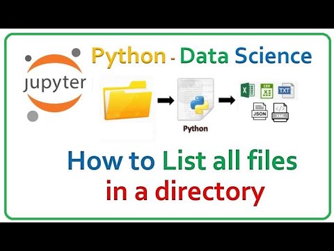 Python - How to List all files in a directory