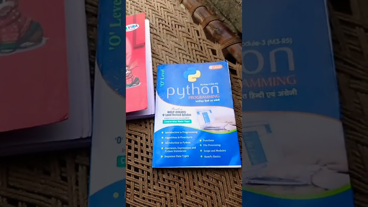 python programming language book unboxing #viral #motivation #pythonlanguage #shortvideos #new