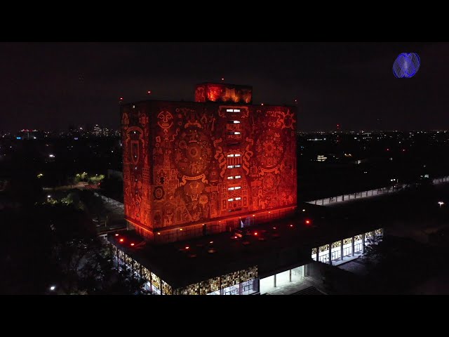 UNAM se Ilumina de Naranja: Lucha y Memoria [node:title]