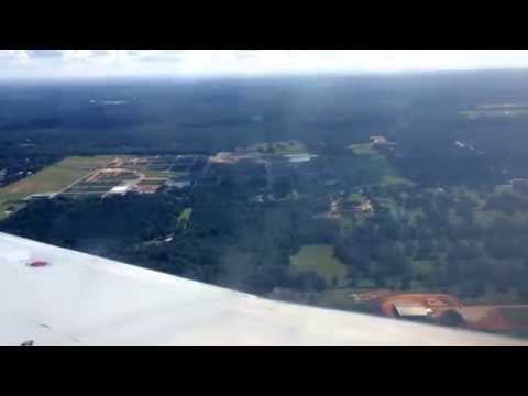 Landing in Mobile, Alabama Airport (MOB)