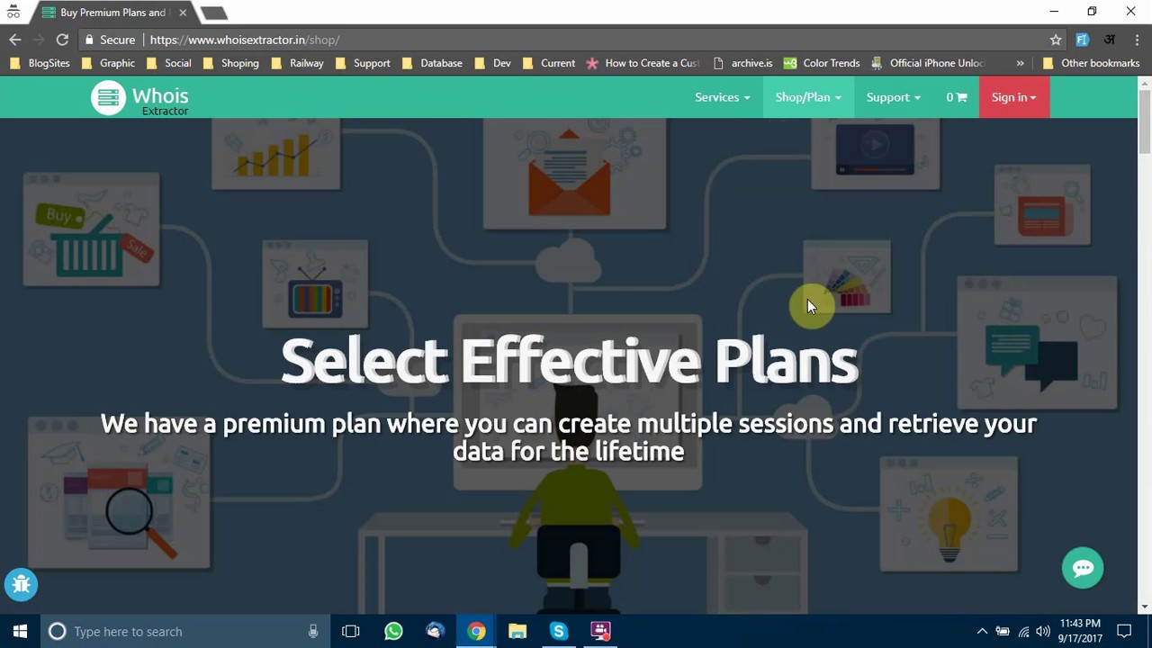 How to place order on whois extractor