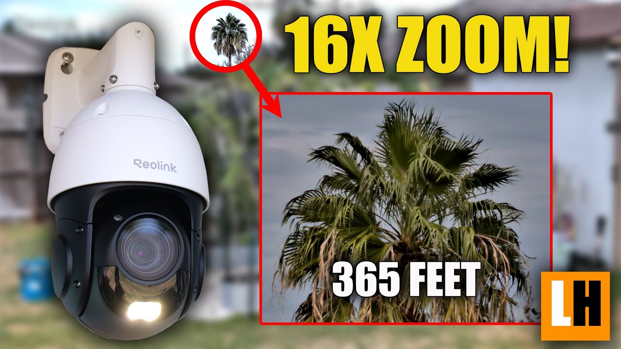 This Security Camera Has 16X ZOOM! (Reolink RLC-823S2)