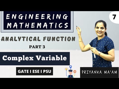 Analytical Function(Part 3) Video Lecture - Crash Course (English) for Electrical Engineering - GATE