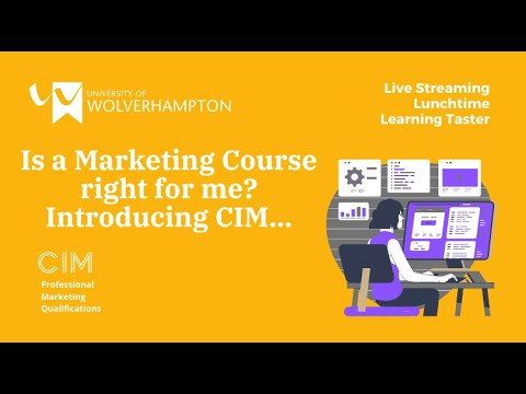 Introducing CIM, is a Marketing Course right for me?