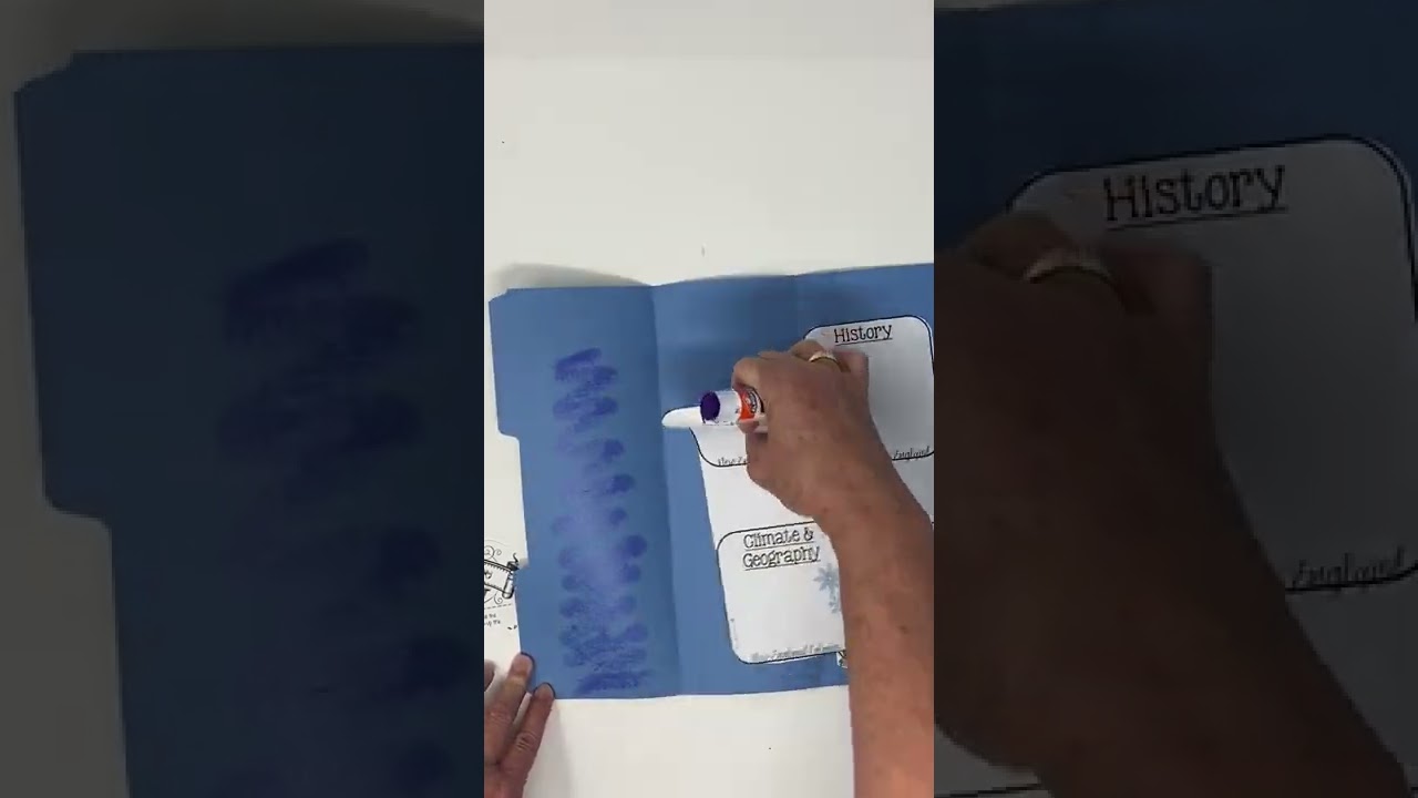 13 Colonies Lap Book Video