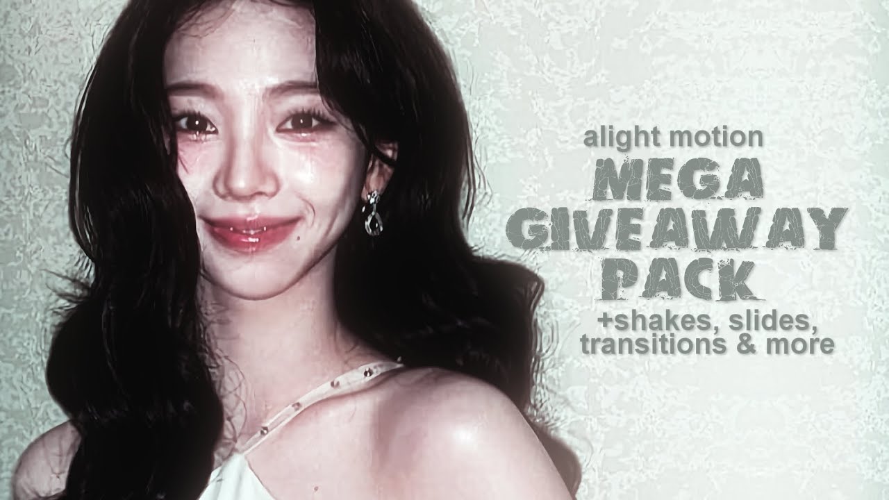 MEGA GIVEAWAY PACK IN ALIGHT MOTION 