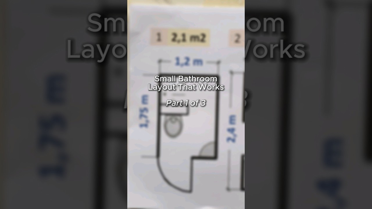 Small Bathroom Layout That Works Pt 1 #interiordesign #bathroomdesign #bathroomdesignideas
