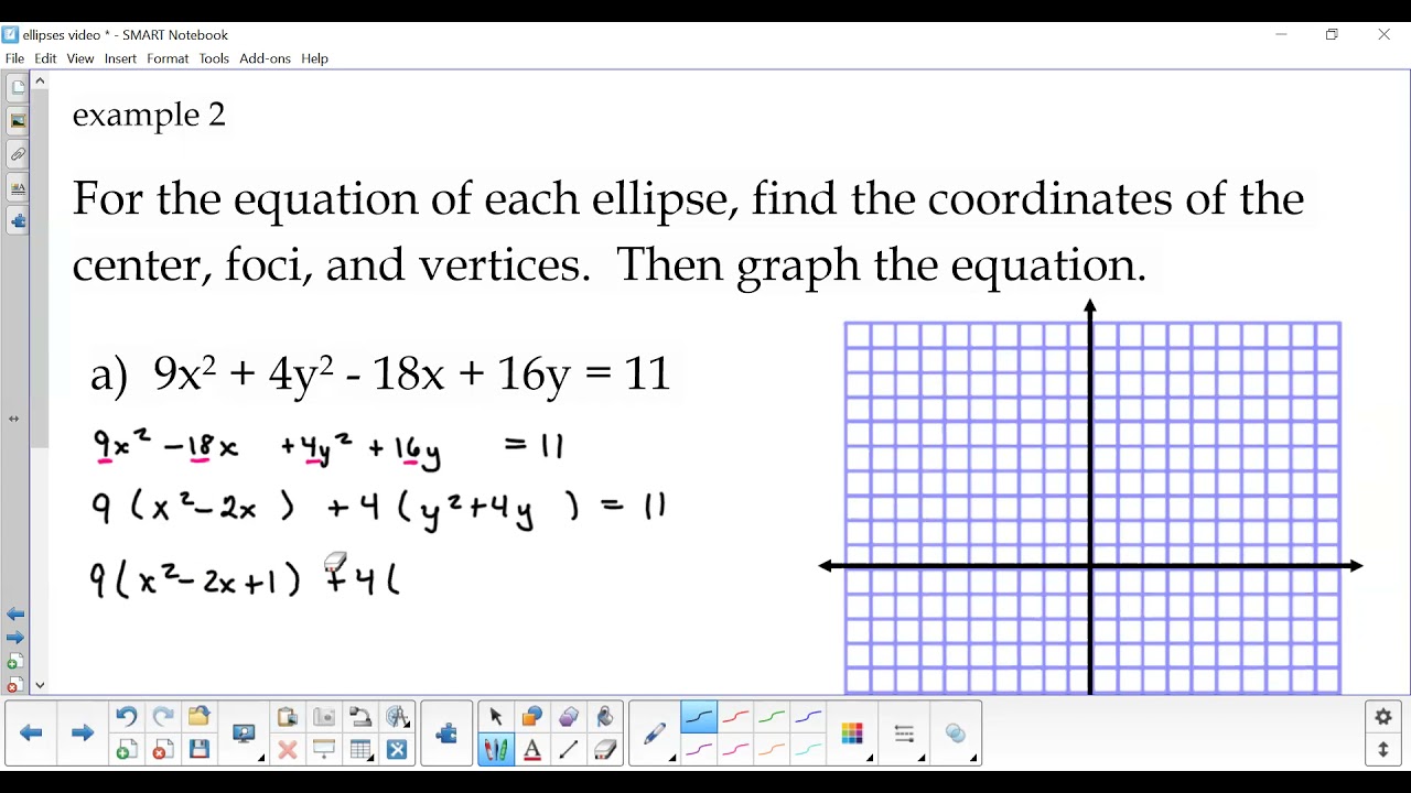 Analysis 10-3 Ellipses
