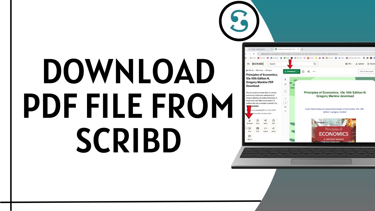 How to download PDF file from Scribd 2025 | Scribd Downloader