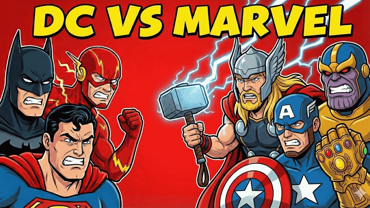 Who’s Actually Better? | DC vs Marvel Superhero Moral Debate