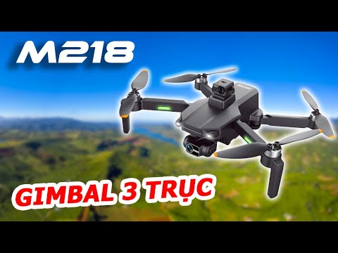 Flycam M218 - Gimbal Chống Rung 3 Trục - Camera 4K Sắc Nét - Giá Siêu Rẻ - Linh kiện RC