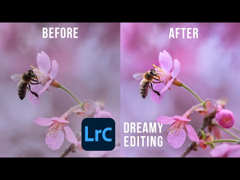 Dreamy Editing with Flower Photos in Lightroom