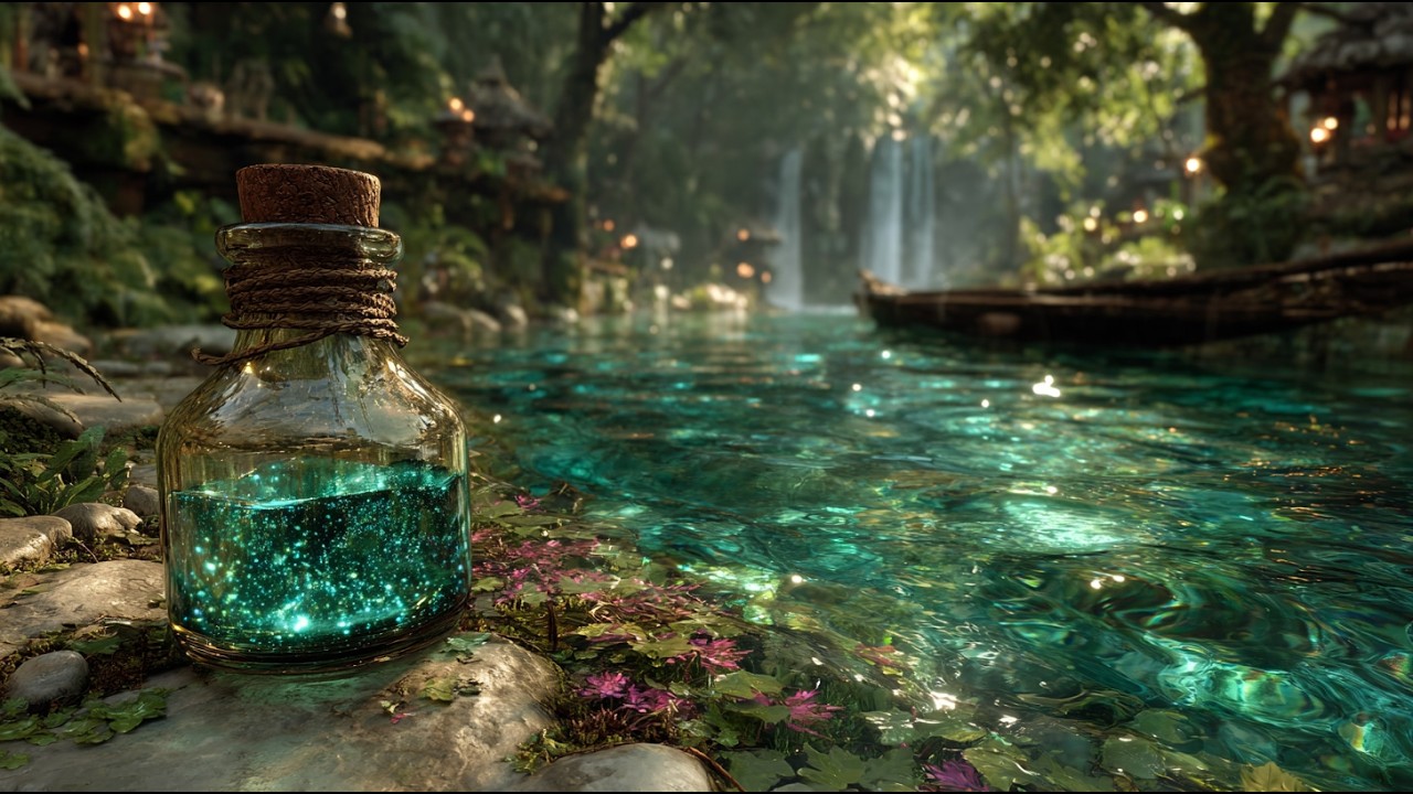 The Alchemist’s River Elixir | Medieval Fantasy Music & Animated Ambience