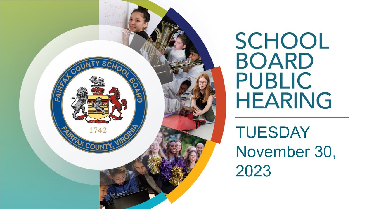 FCPS School Board Public Hearing - 11/30/2023
