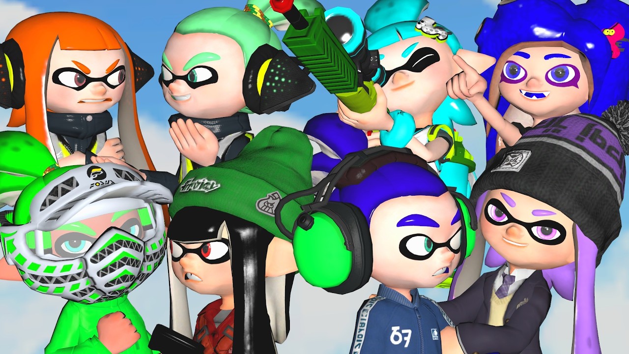 [Splatoon GMOD] Ordinary Day In Inkopolis Plaza