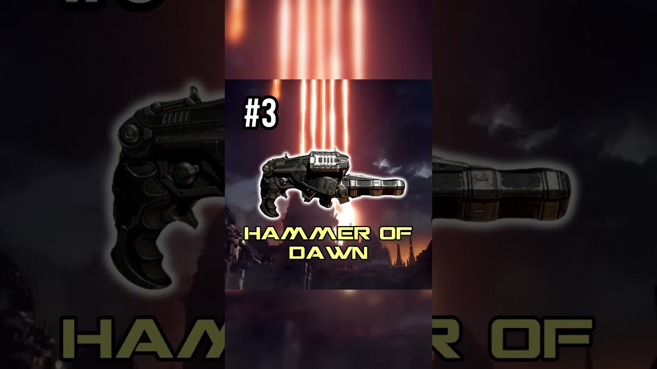 Top 5 Weapons from Gears of War 1! | Gears of War Lore #gearsofwar #gears5 #gearslore
