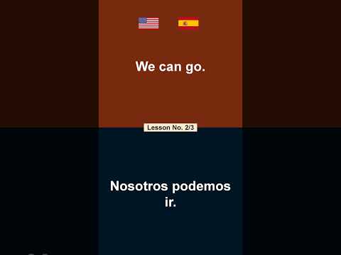 "We" Learn easy Spanish for Beginners: A Simple english words to Get You Started