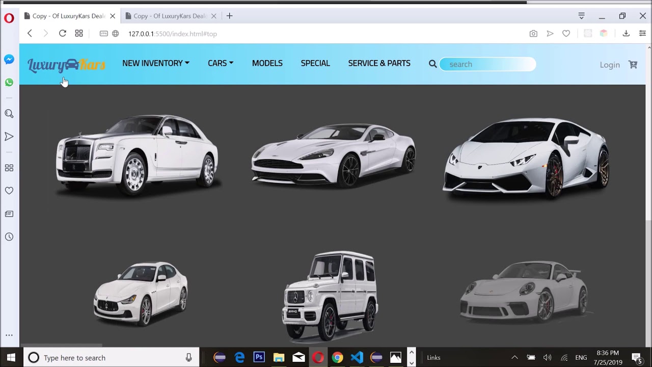 Responsive Bootstrap Website From Scratch with Animate On Scroll