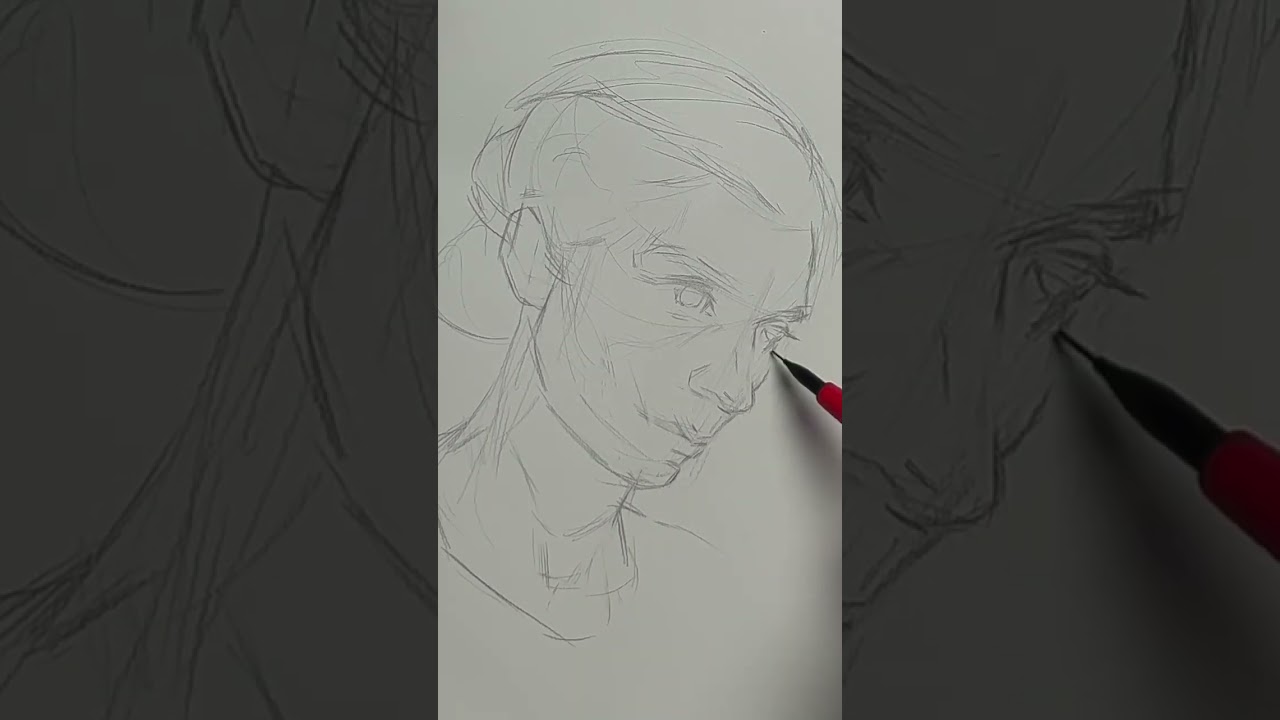 Sketchbook dailies- #portraitartist #portraitdrawing #learntodraw #drawing #stephenbauman