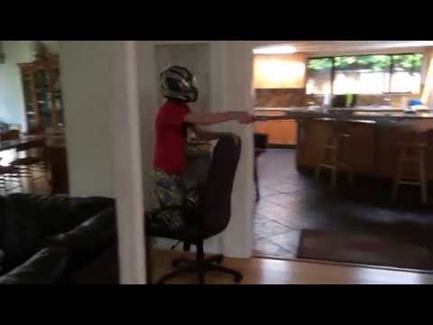 Steam Community :: Video :: Extreme office chair jousting.