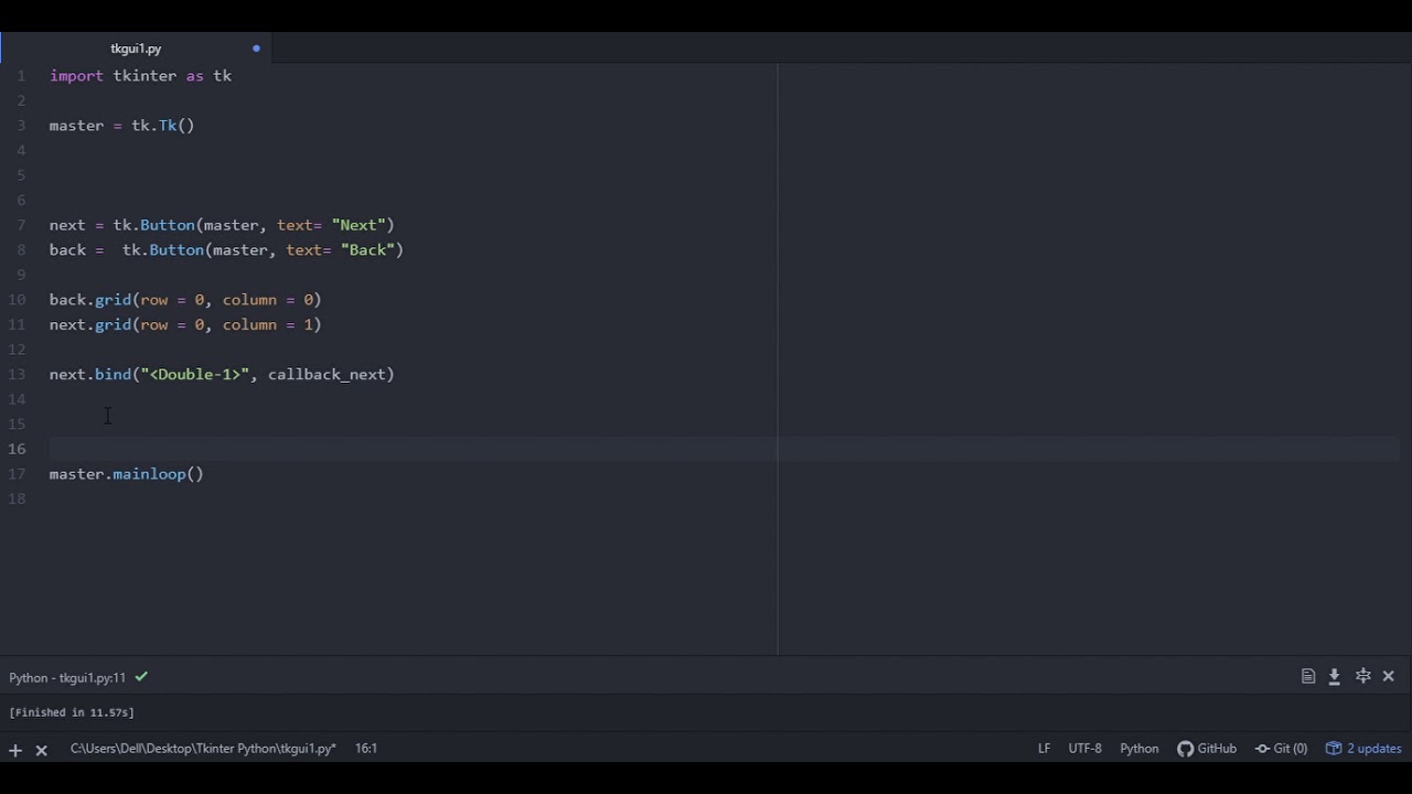 tkinter variables and tkinter callback functions