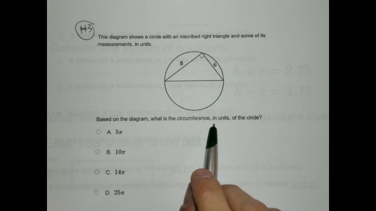 2019 Spring MCAS Session 1 #1-3