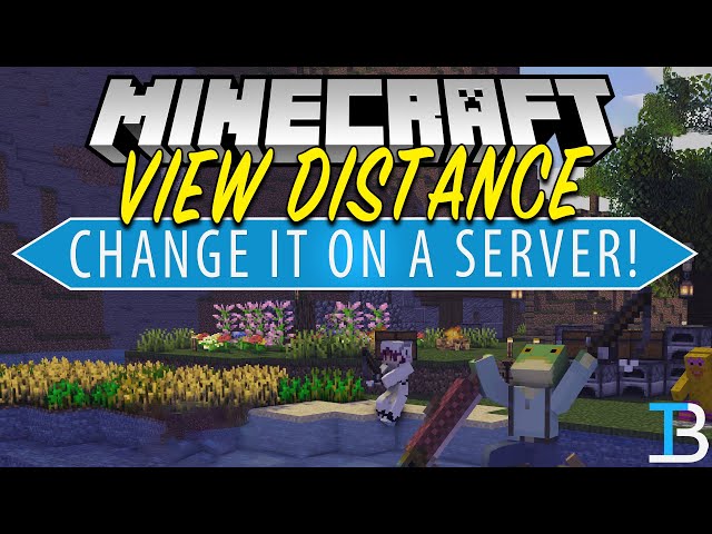 How to increase render distance in a Minecraft server