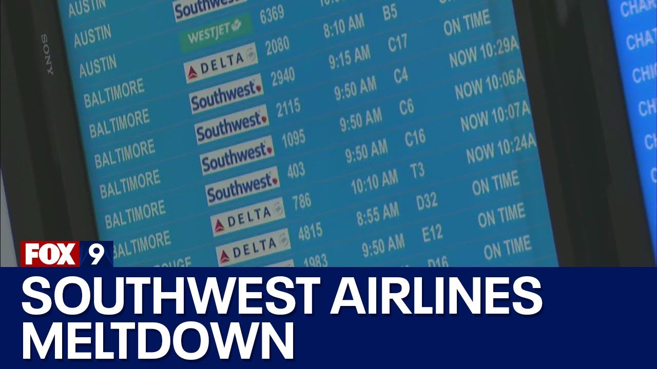 Southwest Airlines meltdown continues; passengers frustrated