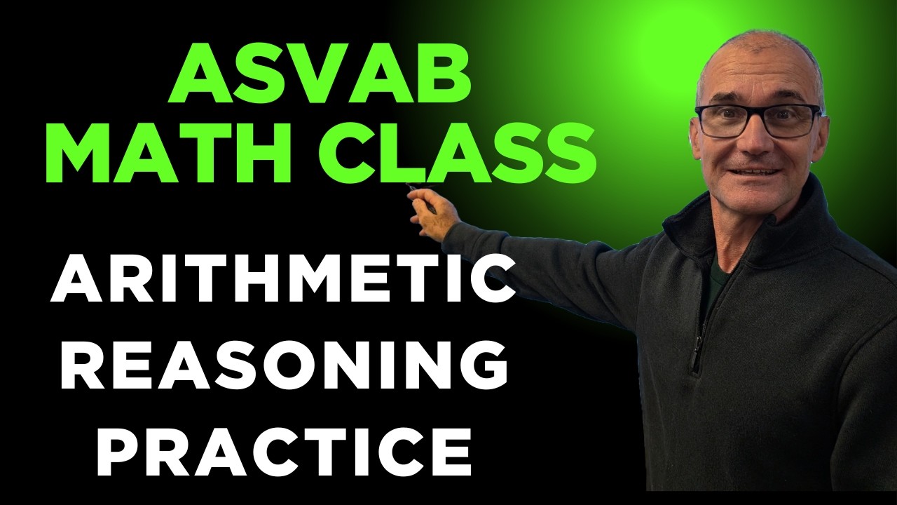 ASVAB Math Arithmetic Reasoning Practice Problems #asvabmath