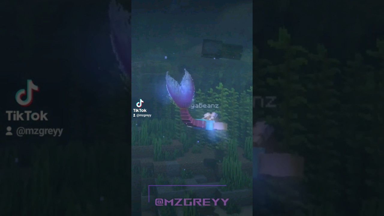 Mermaid of ArrowHead Island 🌊🏝🐚 #minecraft #mermaid #mod #mermod