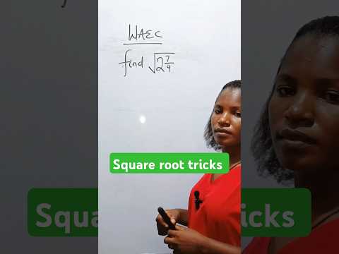 A Nice square root math trick. #maths #mathshorts #mathstricks
