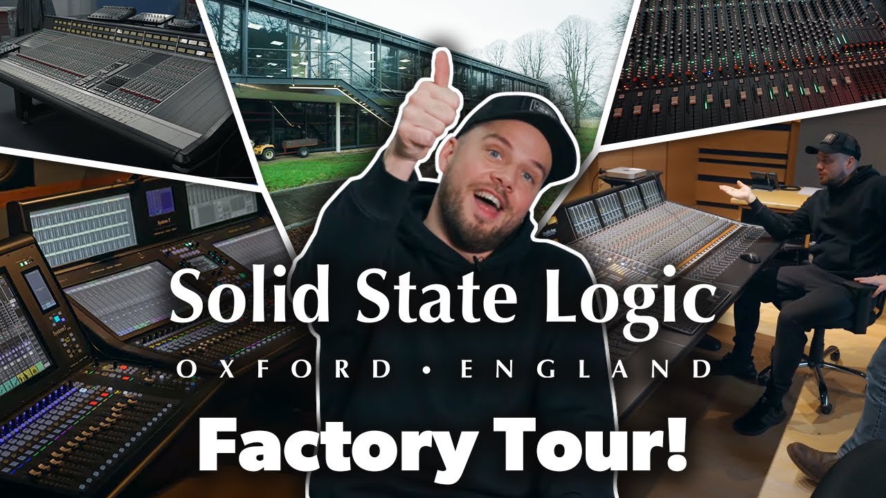 Jack Visits the Solid State Logic (SSL) Headquarters!
