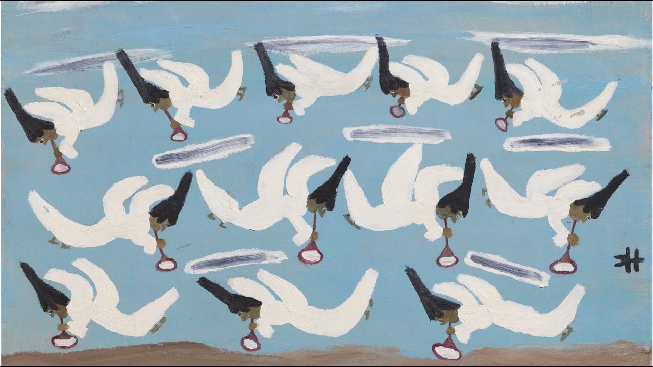 A History of African American Art: Clementine Hunter—Choir of Angels