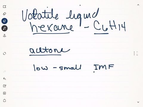 Give two examples of (a) a volatile liquid and (b) a nonvolatile liquid.