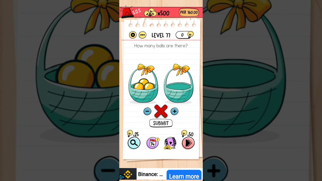 How many balls are there? - Brain Test - Level 77