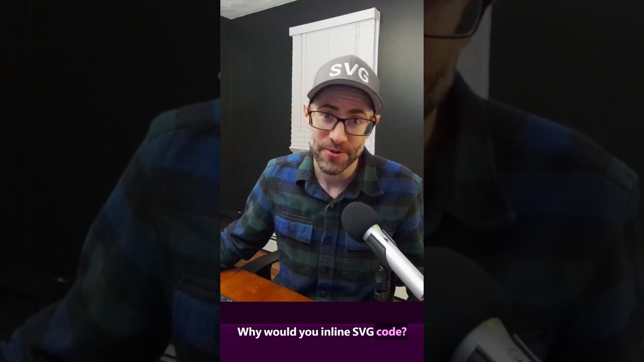 Use Inline SVG so we can change visuals with CSS