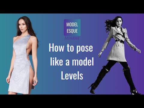 How to pose like a model (levels) (modeling poses)