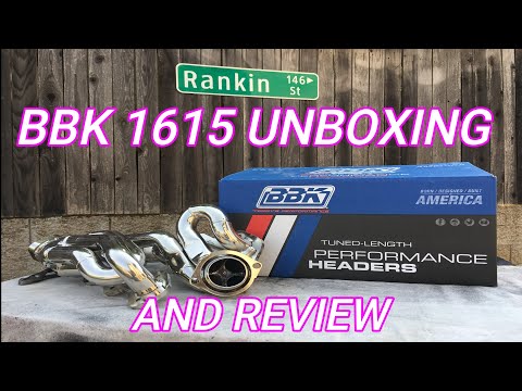 BBK 1615 Header Unboxing and Review 1996 - 2004 Mustang