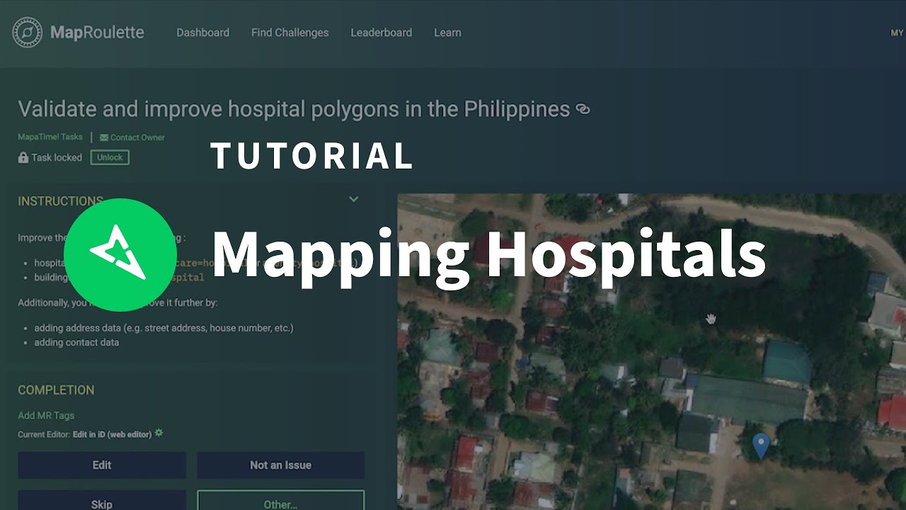 Mapping Hospitals - Mapillary Tutorials