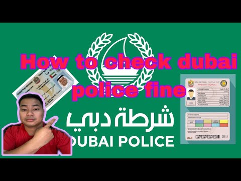 How to check police fine in uae !! Emirates Iβd fine !! license fine !! car fine !! #fine