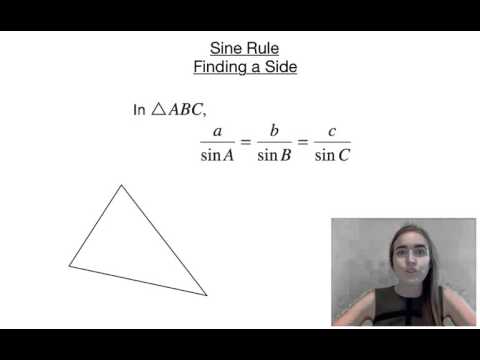 Sine Rule - Finding a Side