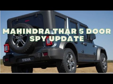 #Mahindra Thar 5 Door Exclusive Spyshots and Launch Update