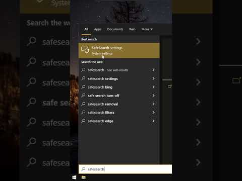 How to Disable Safe Search on Windows 10 [Tutorial]