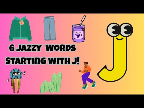 Learn The Letter J With Fun Words and Jumping Joy