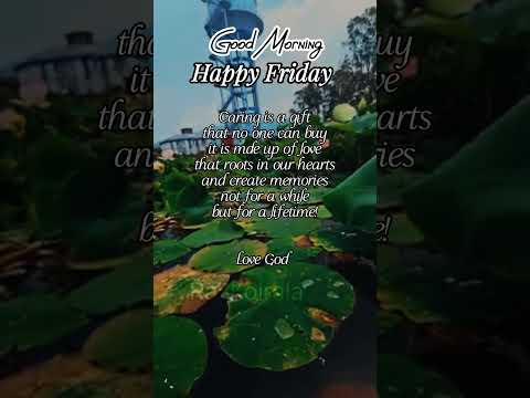 Good Morning! Blessed Friday To All!#BlessedFriday#Goodmorning #GoodDay #prayer # piacevole