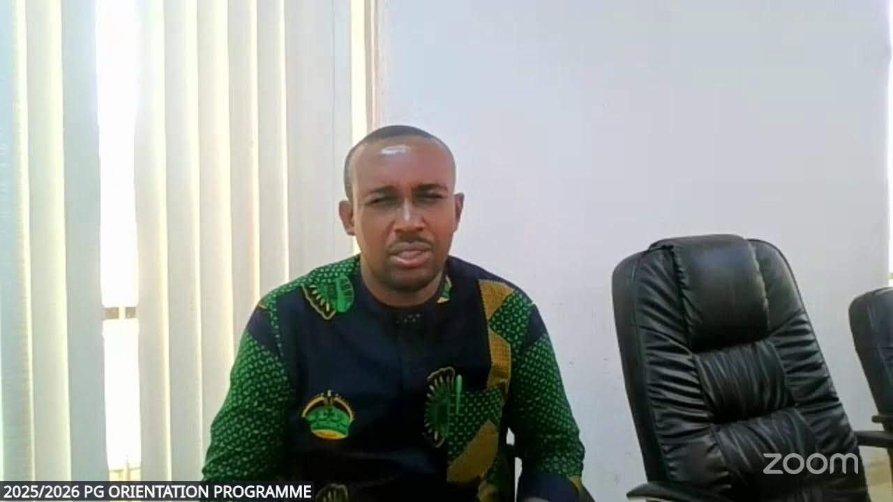 2025/2026 PG ORIENTATION PROGRAMME