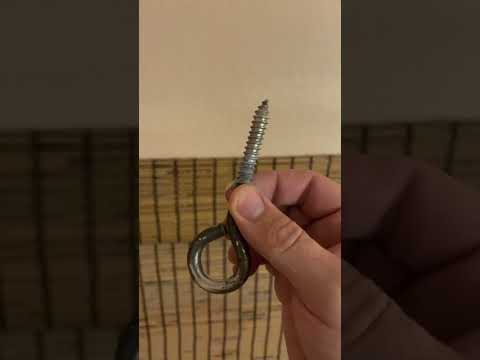 How to install a hanging chair #diy #howto #tutorial #tips #hangingchair #shortsfeed #diyprojects