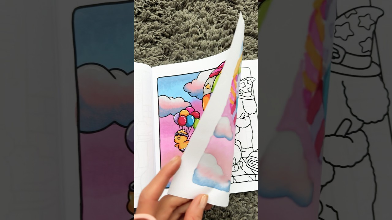 Favourite page from Cozy Friends -Coco Wyo #tutorial #art #coloring #drawing